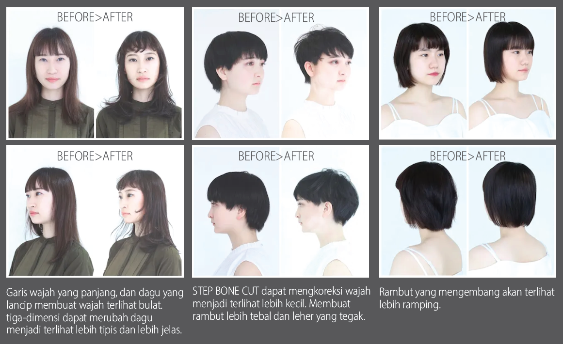 Step Bone Cut - One Piece hair studio